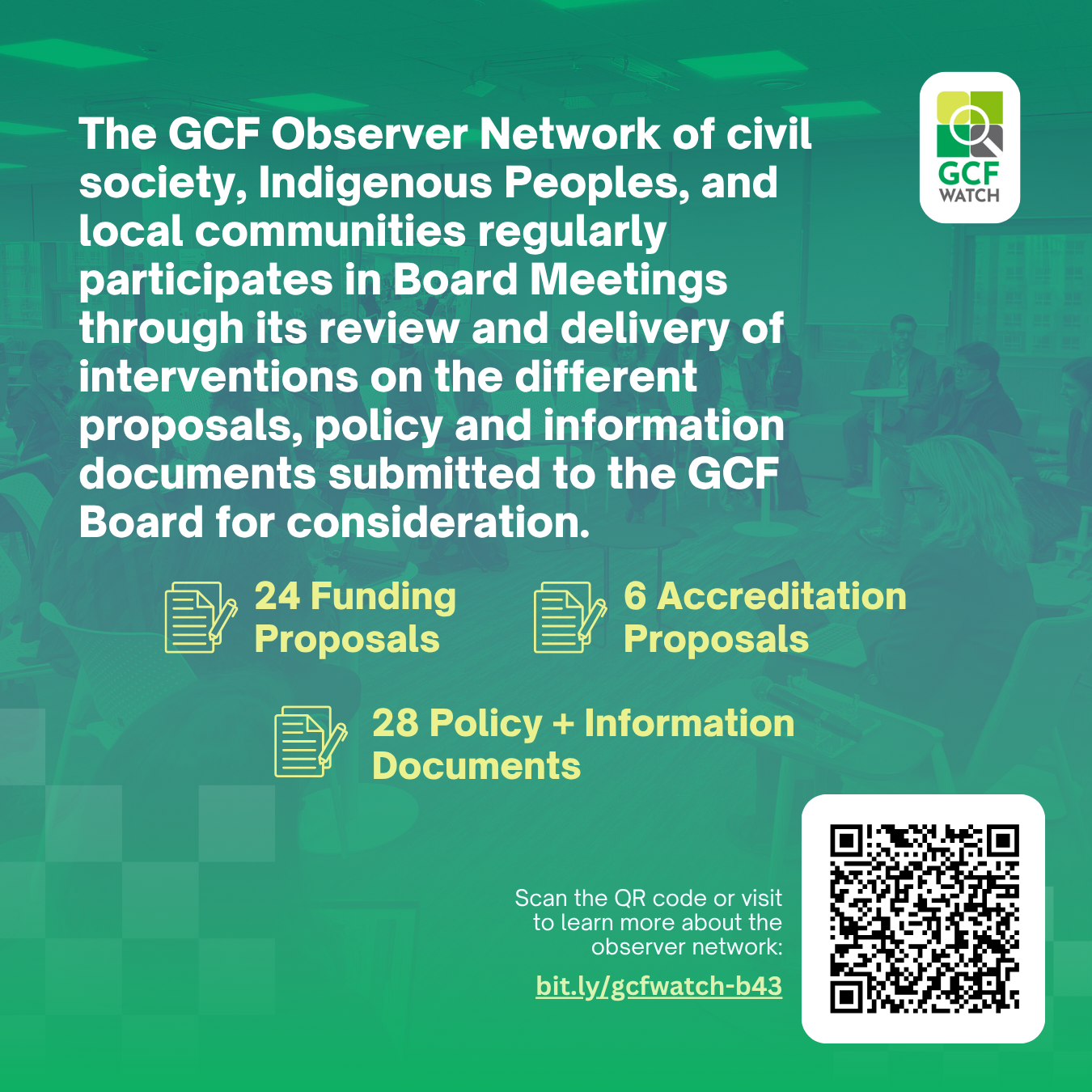 43rd Board Meeting of the GCF – GCFWatch